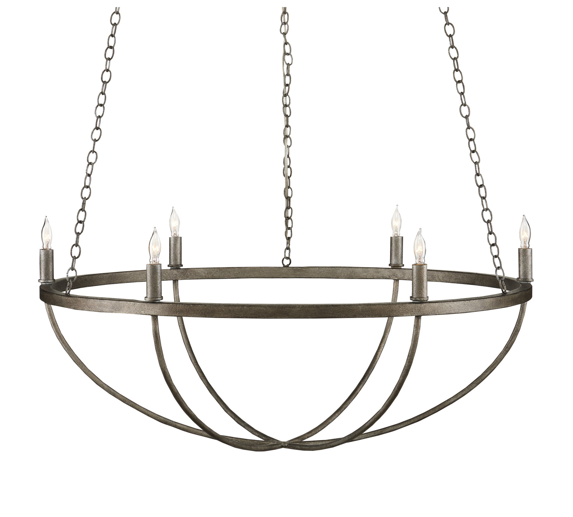 Quillian Chandelier - Transitional - Chandeliers - by Currey & Company ...