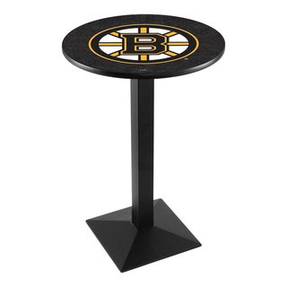 Boston Bruins Pub Table, 36"x36", 36"x36" - Contemporary - Indoor Pub ...