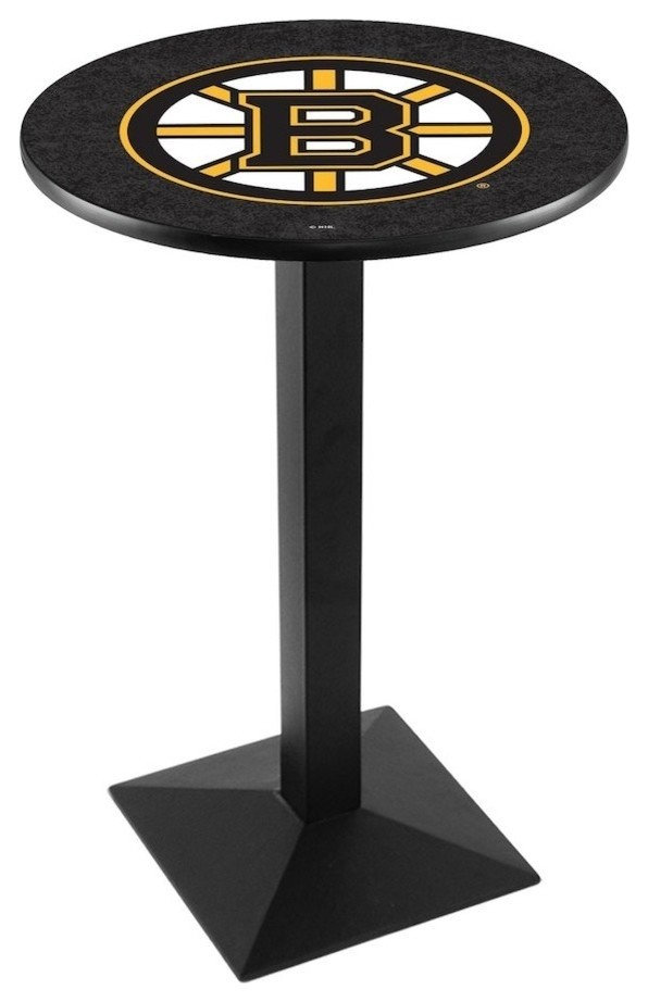 Boston Bruins Pub Table, 36"x36", 36"x36" - Contemporary - Indoor Pub ...