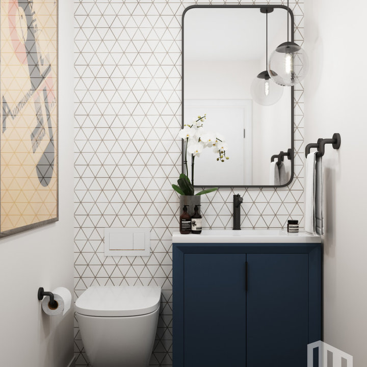 75 Beautiful Small Cloakroom Ideas and Designs - January 2026 | Houzz UK