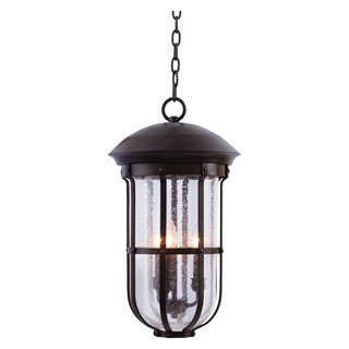 Emerson Hanging Lantern - Transitional - Outdoor Hanging Lights - by ...