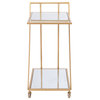 Alto Bar Cart Mirror and Gold - Contemporary - Bar Carts - by Zuo Modern Contemporary | Houzz