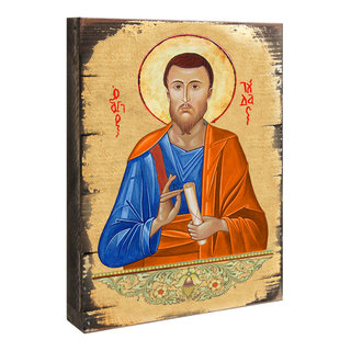 Saint Jude Icon, 16"x12" - Traditional - Wall Accents - by G. DeBrekht ...