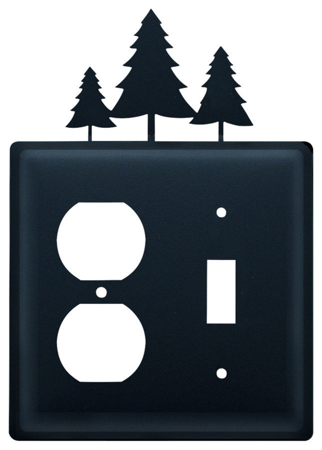Rooster Single Outlet and Switch Cover - Rustic - Switch Plates And ...
