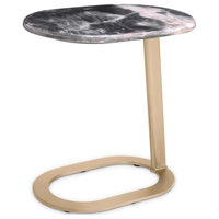 Oval Marble End Table | Eichholtz Oyo - Contemporary - Side Tables And End Tables - by OROA ...
