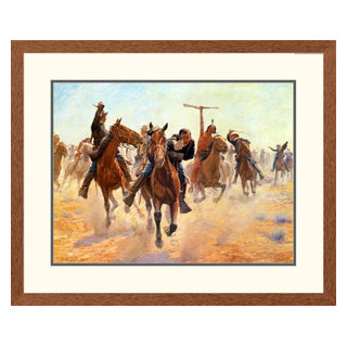 "Breaking Through The Lines" Framed Digital Print by Charles ...