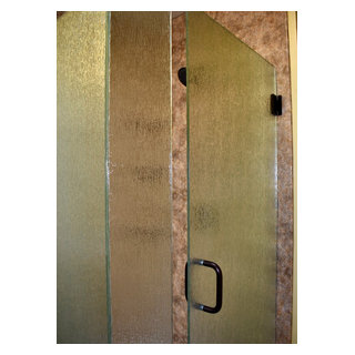 Copper Ridge Shower with Glass Doors - Chicago - by Custom Bath ...