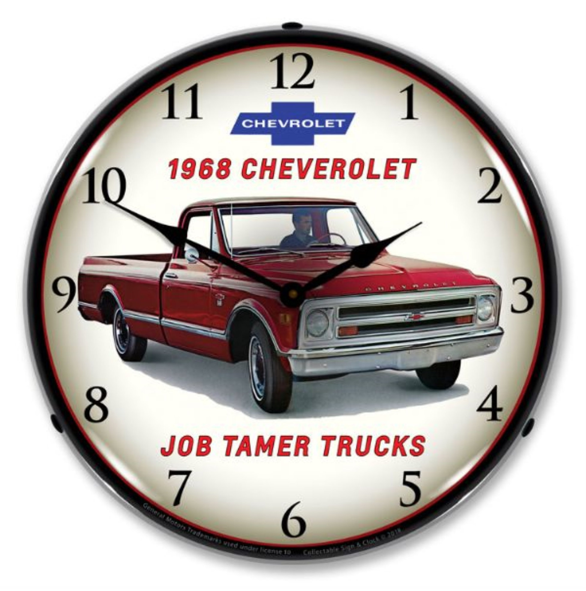 GM1802841 1968 Chevrolet Truck Clock - Midcentury - Wall Clocks - by ...