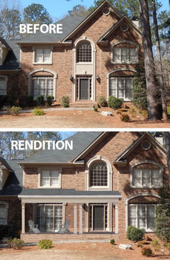 New house...no front porch!