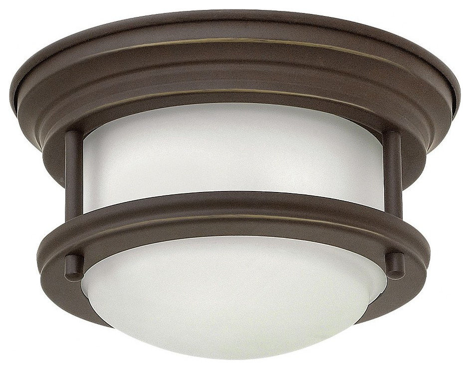 16W LED Mini Flush Mount in Traditional-Coastal Style - 7.75 Inches ...