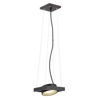 Hawk LED Pivoting Head Pendant - Textured Black Finish - Lamp Included ...