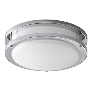 OXYGEN LIGHTING 3-618-14 Oracle 1-Light Ceiling Mount - Transitional ...