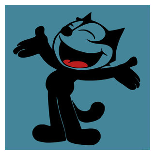 Felix The Cat, Pop Art Print, #4, 55x55 - Contemporary - Prints And ...