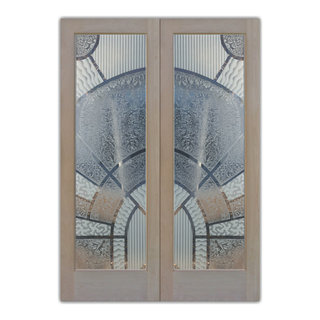Interior Prehung Door or Interior Slab Door - Matrix Arcs - Primed - 28 ...