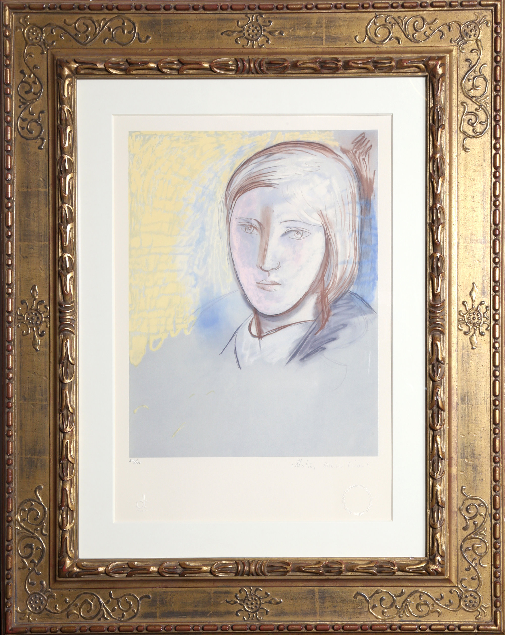 Portrait of Marie Therese Walter, Pablo Picasso, 22x29 - Traditional ...