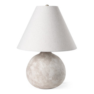 Mehdi Cream Ceramic Table Lamp - Farmhouse - Table Lamps - by Mercana ...