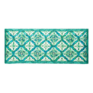 Illusions Madrid Indoor/Outdoor Mat, 1'11"x4'11" - Mediterranean ...