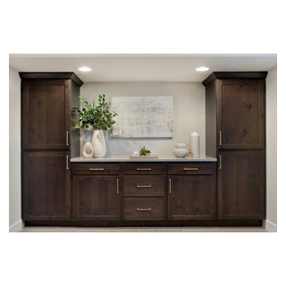 59th Drive - Basement Remodel - Traditional - Basement - Denver - by ...