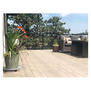 DecTec Deck Roof, Fortress Cable Railing and Wild Hog wire fence ...