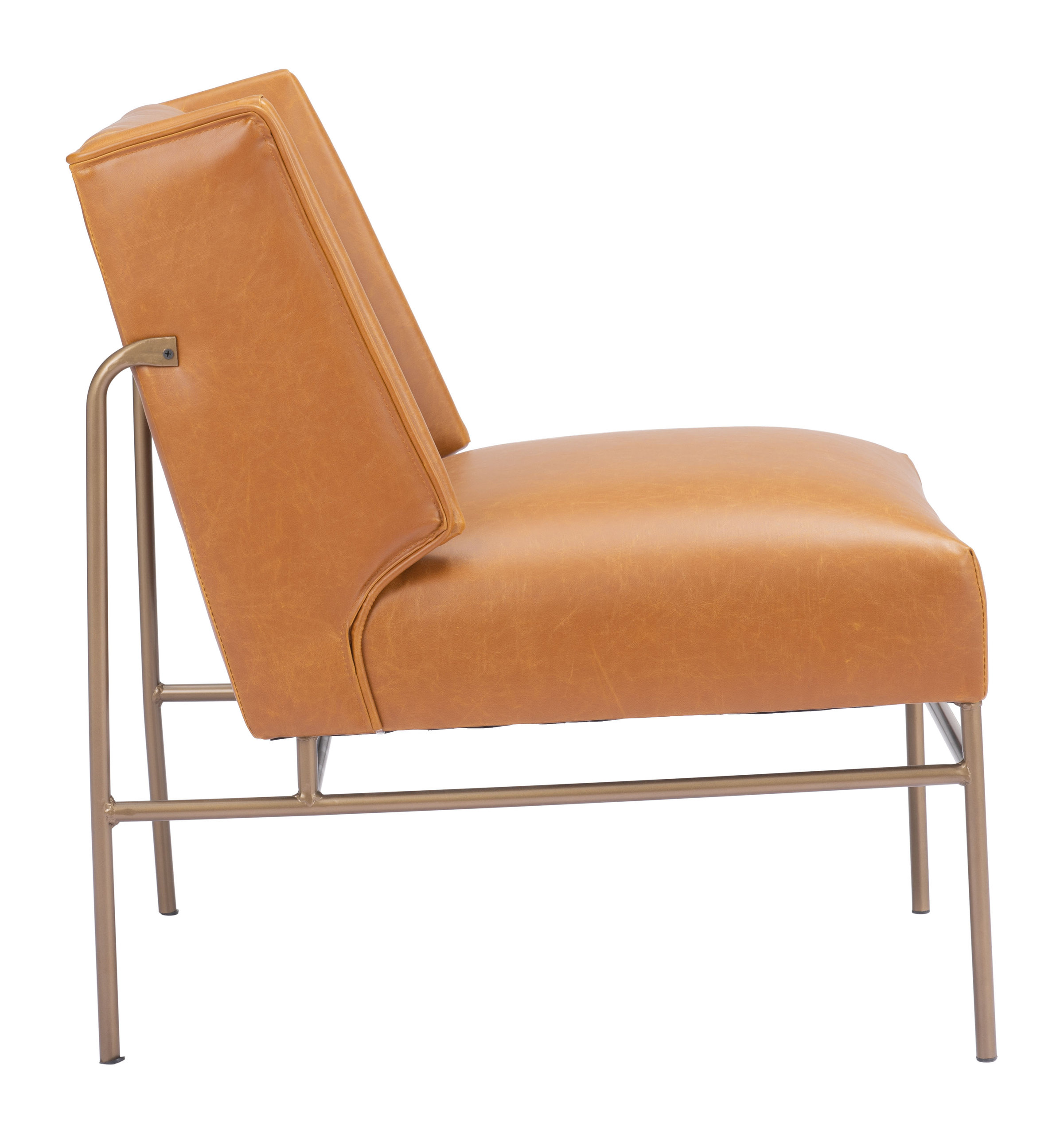 Atlanta Accent Chair Brown - Contemporary - Armchairs And Accent Chairs ...