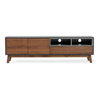 Lidia Modern Multi Colored Tv Stand - Transitional - Entertainment ...