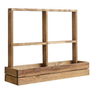 Marigold Window Planter Box - Rustic - Outdoor Pots And Planters - by ...