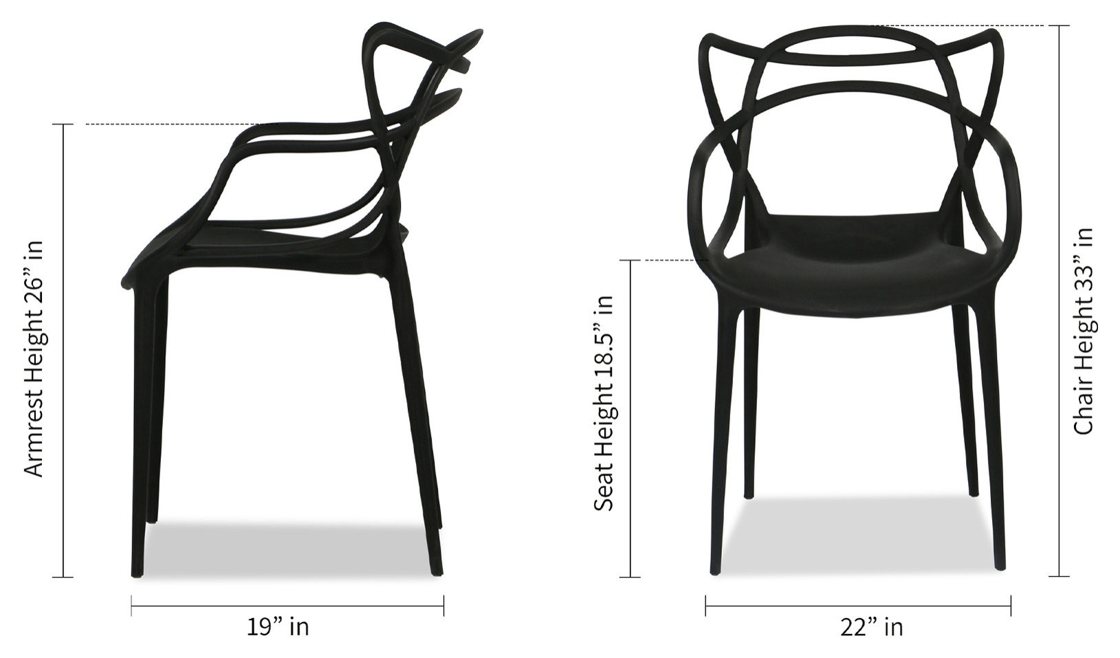 Modholic Nest Modern Chair - Midcentury - Outdoor Dining Chairs - by ...
