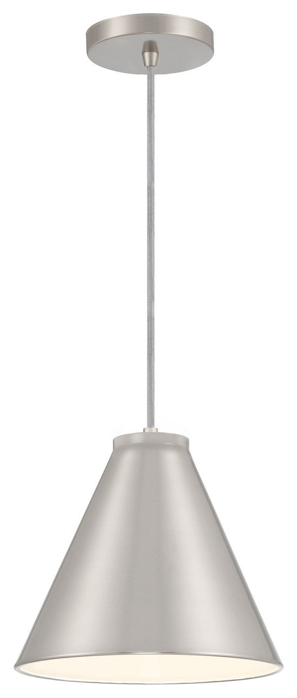 Vantage Pendants 1-Light Hanging Lantern, Brushed Nickel - Modern ...
