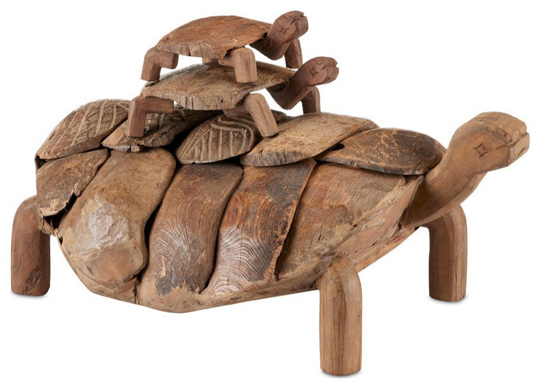 Turtle Set of 3 - Beach Style - Decorative Objects And Figurines - by ...