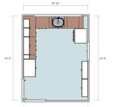 smallish kitchen layout ideas