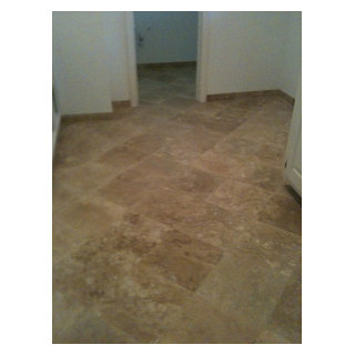 Travertine Showers - Traditional - Dallas - by Bill Yarborough Tile ...