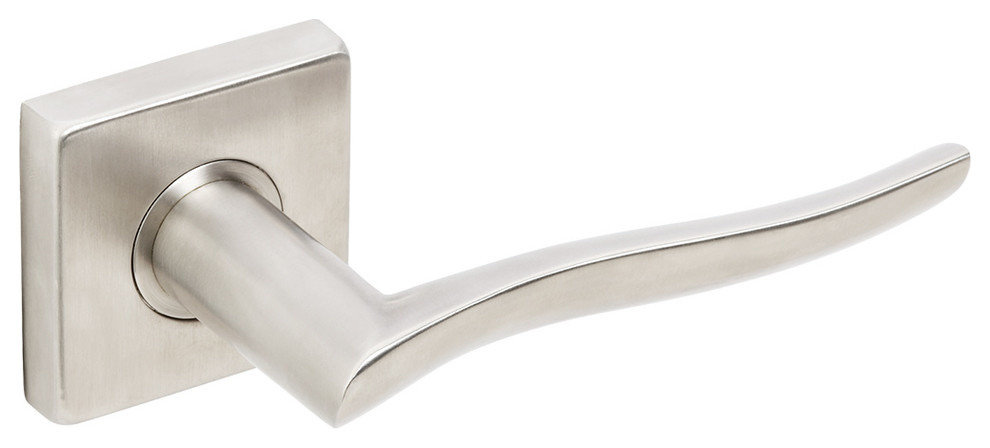 Waterfall Lever, Half Passage, Left Hand, Satin Stainless Steel, 2-3/4 ...