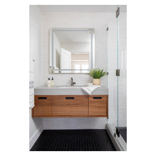 Arbolado Drive - Contemporary - Bathroom - Orange County - by Tamara ...