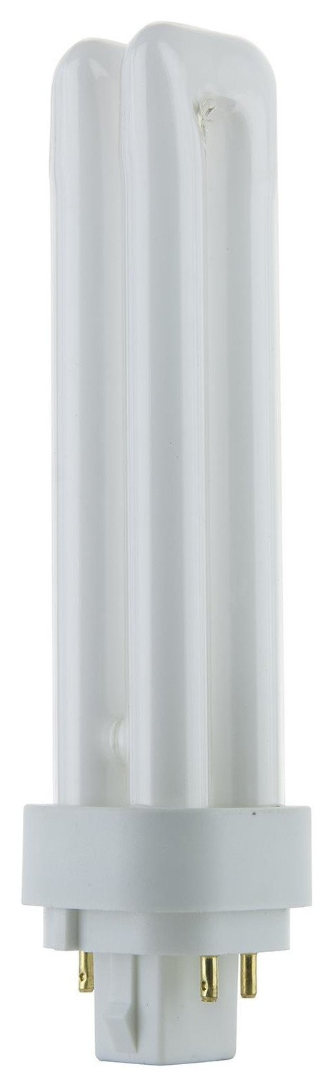 Sunlite 18 Watt Pld 4 Pin Double U Shaped Twin Tube, G24Q 2 Base, Warm White - Contemporary ...