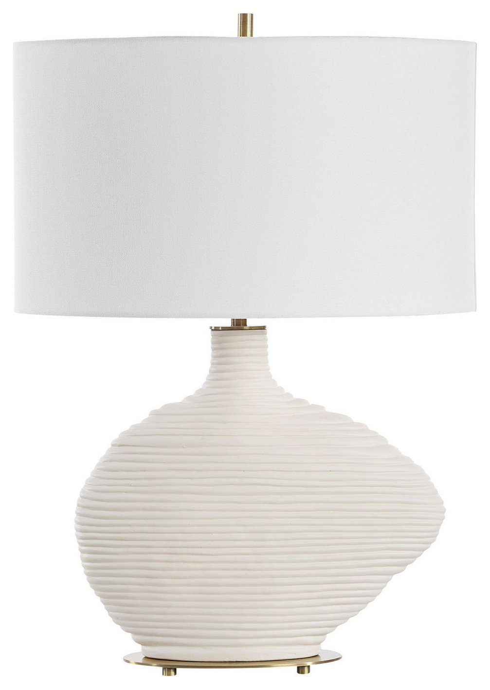 Uttermost 30473-1, 1-Light Table Lamp, Duostacked, Warm White - Modern - Coffee Tables - by ...