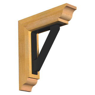 Traditional Ironcrest Bracket Triple, 4" Thick, 18"x20" - Traditional ...