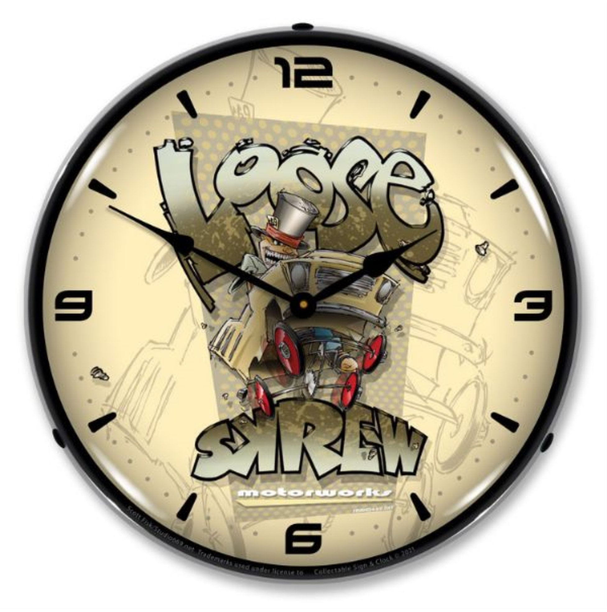 SF21011183 Loose Skrew Clock - Contemporary - Wall Clocks - by ...