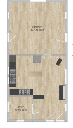 Dead space & too many doors | Houzz Forum