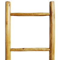 Natural Wood Stick Ladder 24 x 72 - Rustic - Ladders And Step Stools ...