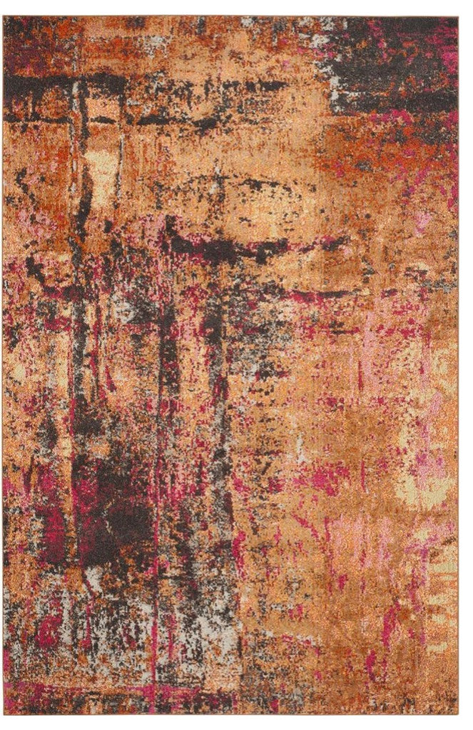 Safavieh Monaco Collection MNC221 Rug, 2'2"x8' - Contemporary - Hall ...