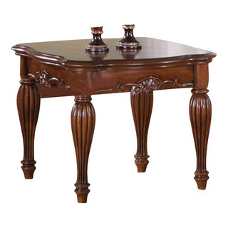 Acme Dreena End Table, Cherry 10291 - Traditional - Side Tables And End ...