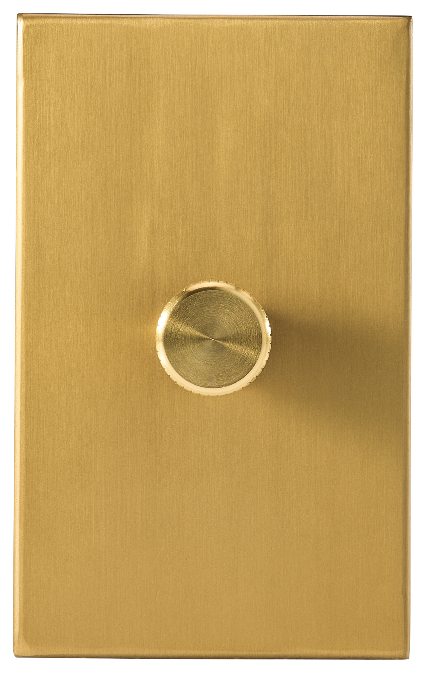 Single Rotary Wall Dimmer, Brass - Modern - Lighting Hardware - by Tala ...