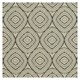 Grey Geometric woven Upholstery Fabric by the Yard, By The Yard 54 ...