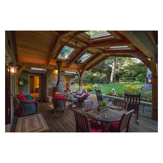 A Relaxing Summer Evening - Rustic - Verandah - Charlotte - by Carolina ...