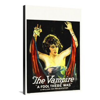 "The Vampire" Stretched Canvas Giclee by Hollywood Photo Archive, 24x36 ...