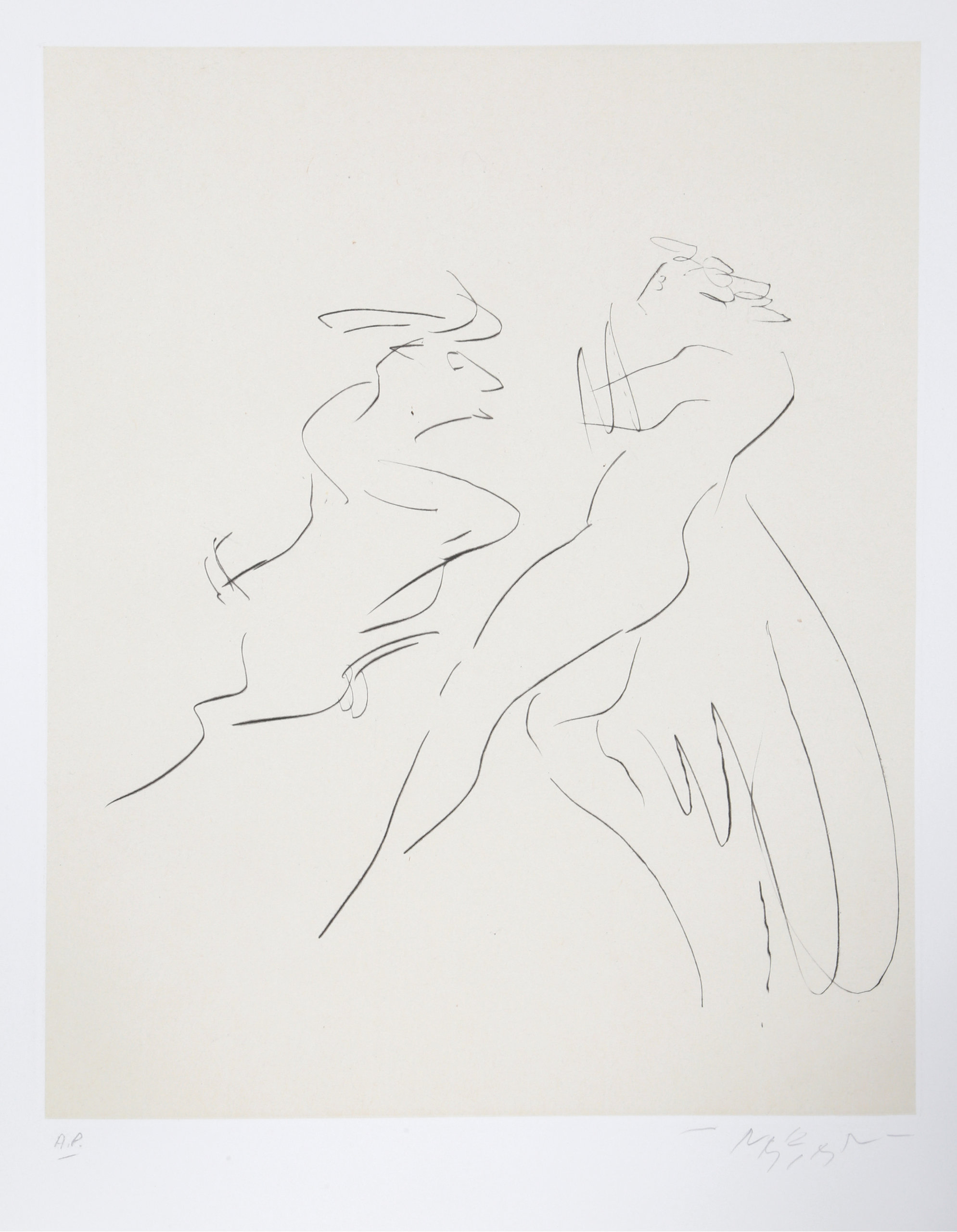 Nymph and Goat 1, Reuben Nakian, 20x26 - Contemporary - Fine Art Prints ...