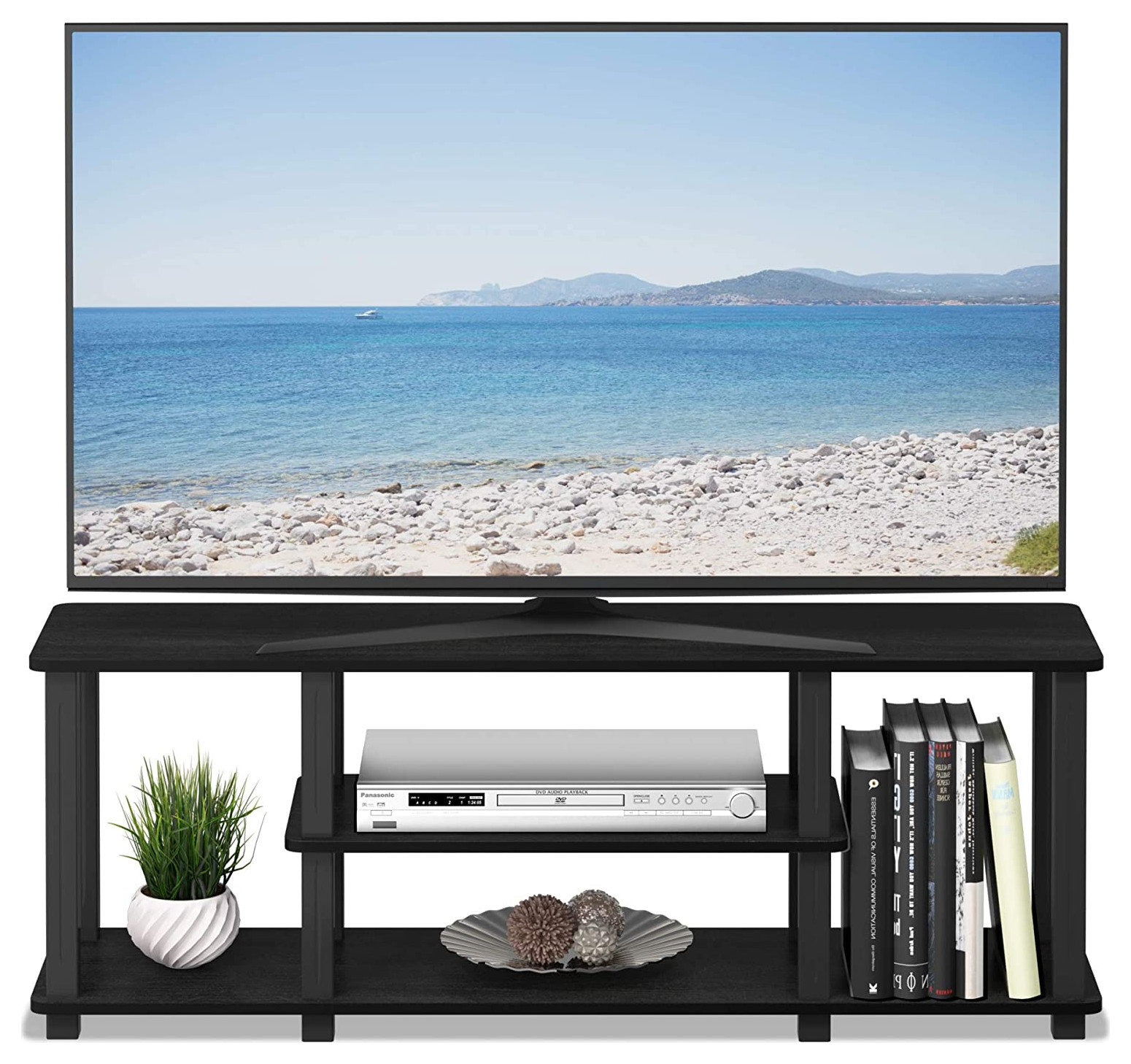 3-Tier Entertainment TV Stand up to 50 inch TV - Transitional ...