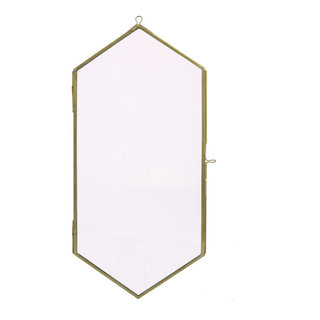 Jumbo Gold Metal Diamond Hanging Frame - Contemporary - Picture Frames ...