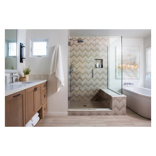 Manhattan Beach Tree Section - Transitional - Bathroom - Los Angeles ...