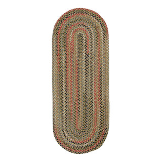 Colonial Mills Wayland Runner Braided Rug, 2X5 - Contemporary - Hall ...